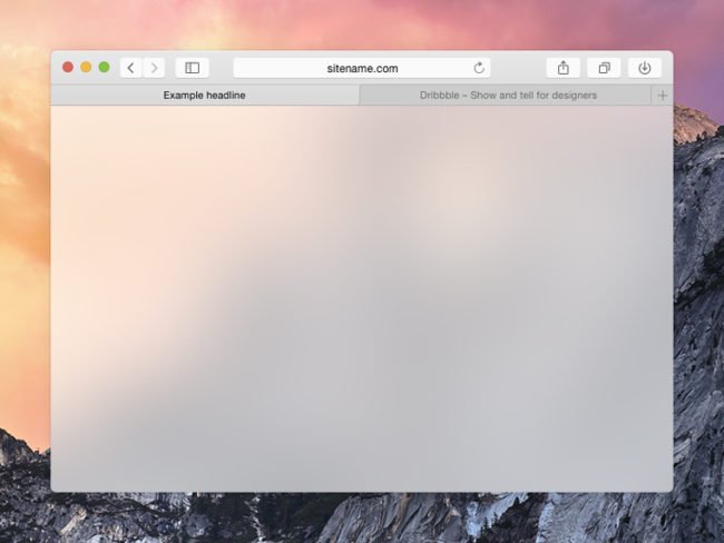 Free Safari Browser Mockup Download | PsdDaddy.com