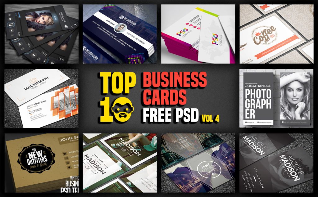 [Download] Top 10 Business Card Free Psd | PsdDaddy.com