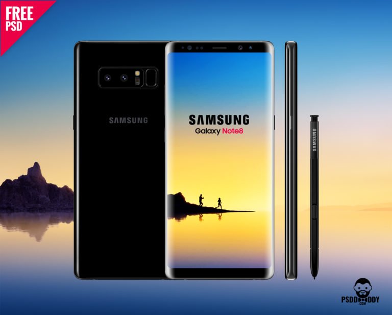 [Download] Samsung Galaxy Note 8 Mockup | PsdDaddy.com
