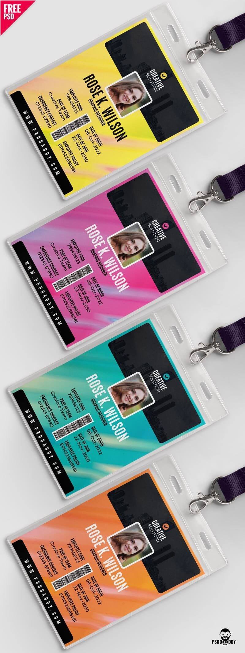 Creative Identity Card Bundle Design PSD | PsdDaddy.com