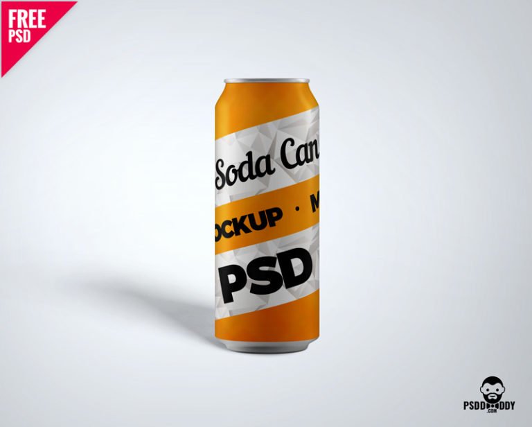[Download] Soda Can PSD Mockup | PsdDaddy.com